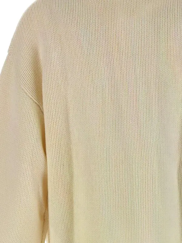 Soft Goat Stockinette-stitch Cashmere Sweater