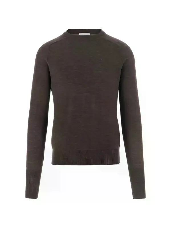 OLIVER LATTUGHI Crew-neck Merino Sweater
