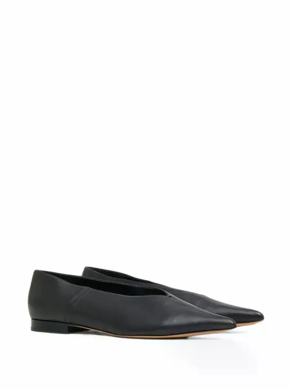 MANSUR GAVRIEL Kiki Pointed-toe Ballet Flats