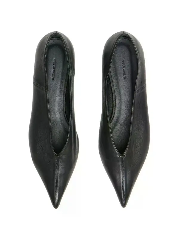 MANSUR GAVRIEL Kiki Pointed-toe Ballet Flats