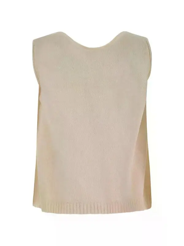 MAURIZIO MYKONOS V-neck Sleeveless Top