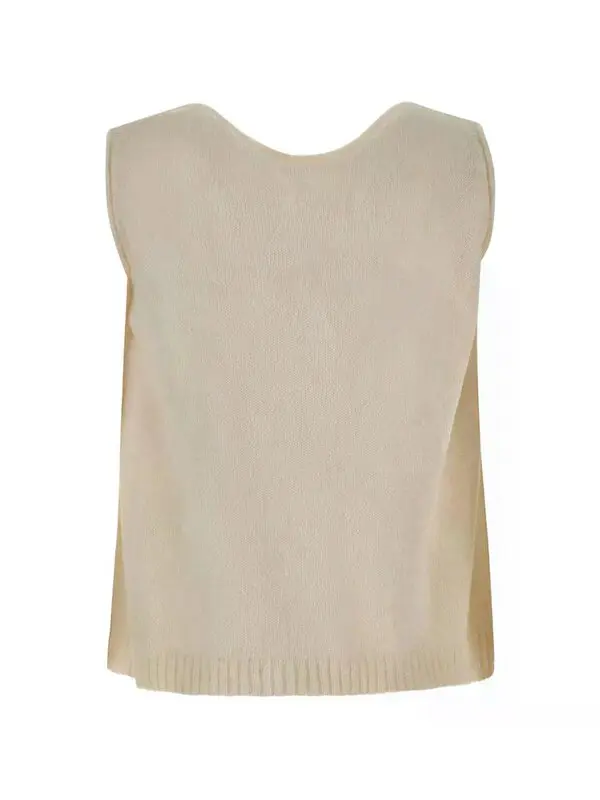 MAURIZIO MYKONOS V-neck Sleeveless Top