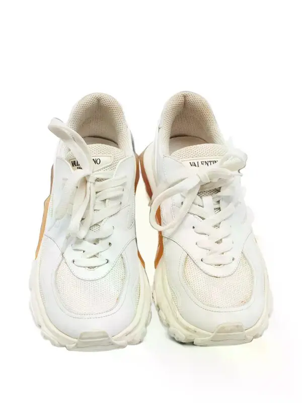 Valentino Garavani Bounce Mesh-panel Low-top Sneakers