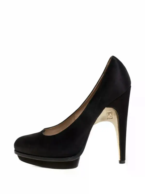Fendi Bridge-heel Platform Pumps