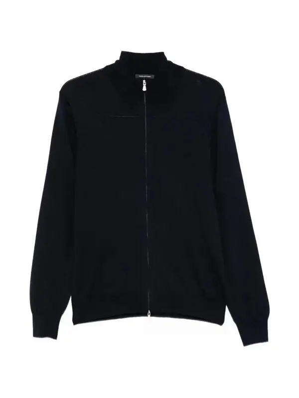 Tagliatore Zip-up High-neck Cardigan