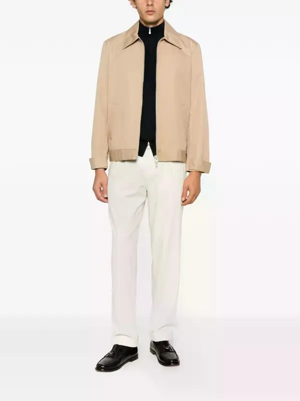 Tagliatore Zip-up High-neck Cardigan