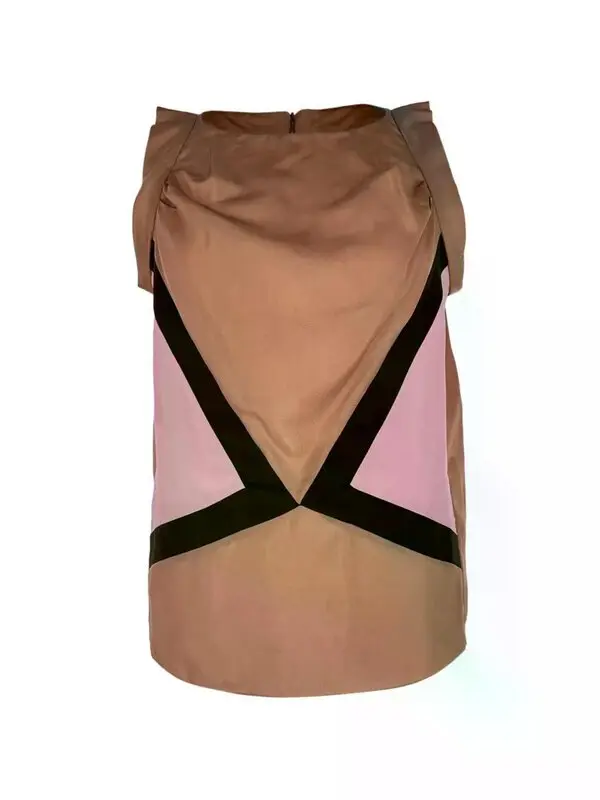 Marni 2020s Colour-block Sleeveless Top - Neutrals