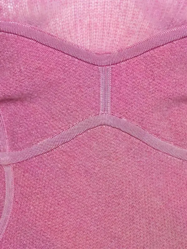 Herve Leger Paneled Turtleneck Bodysuit