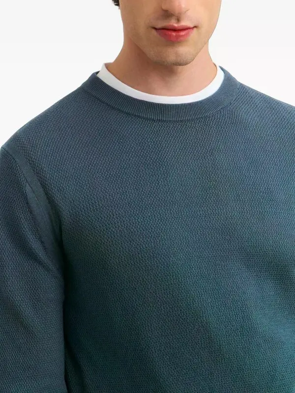 Pringle Of Scotland Diamond-stitch Crew-neck Sweater
