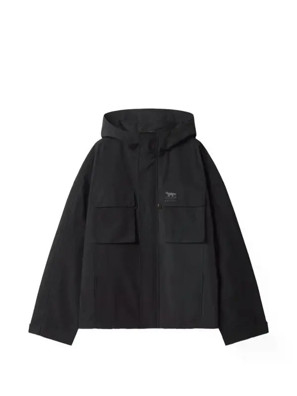 Maison Kitsuné Logo-patch Hooded Jacket