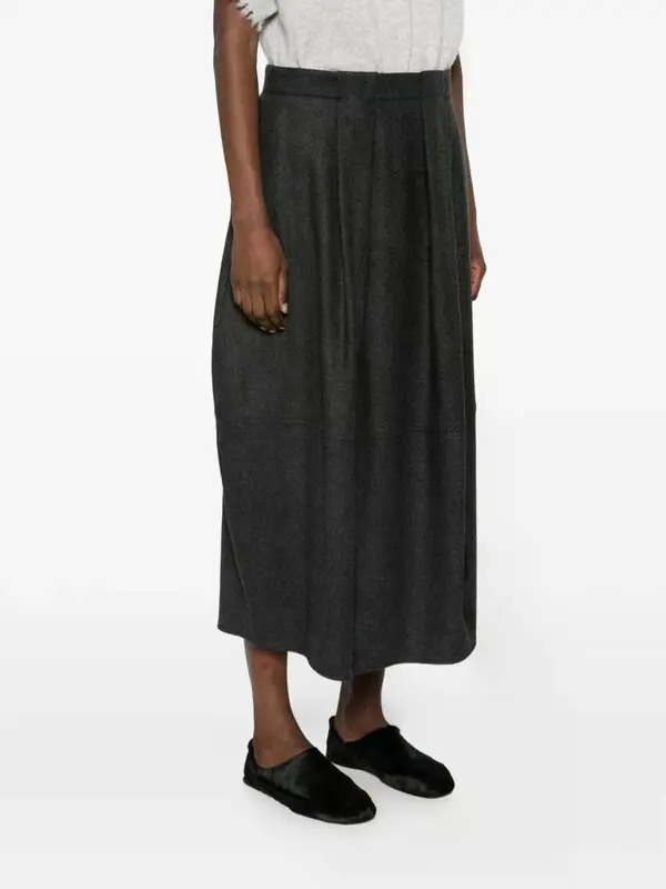 Antonelli Firenze Pleated-detail Maxi Skirt