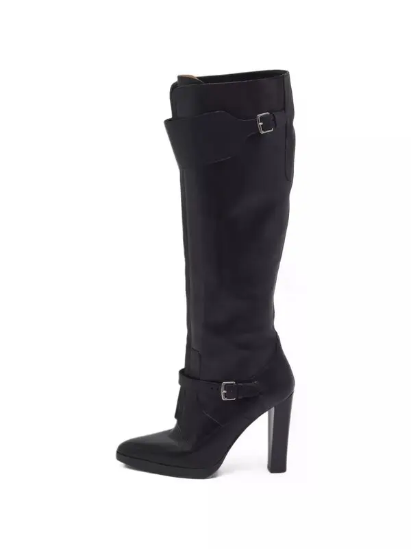 Hermès Trophée Buckle Boots - Black