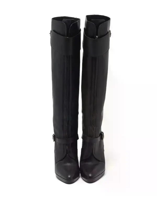 Hermès Trophée Buckle Boots - Black
