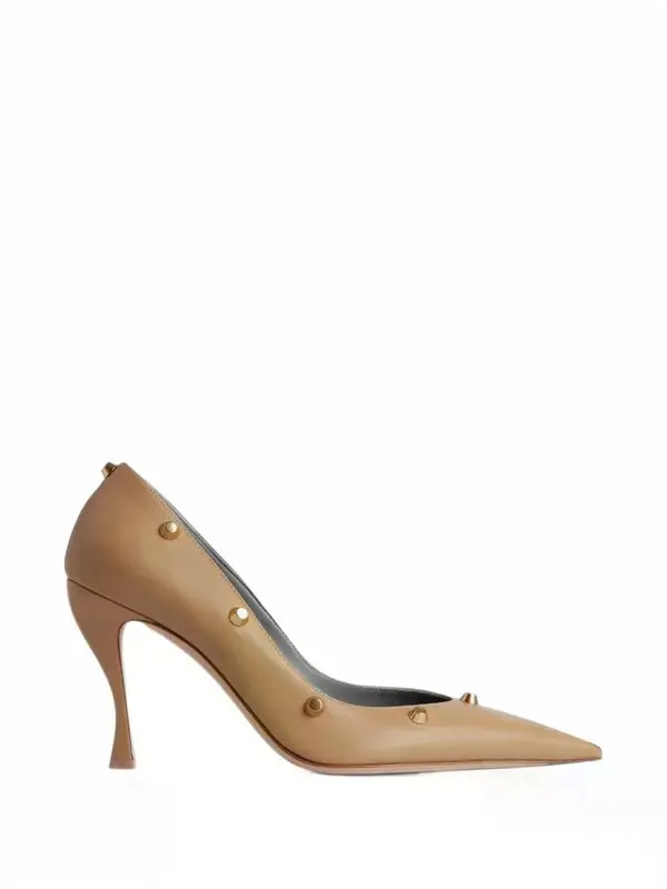 Balenciaga Midnight City Pump In Beige