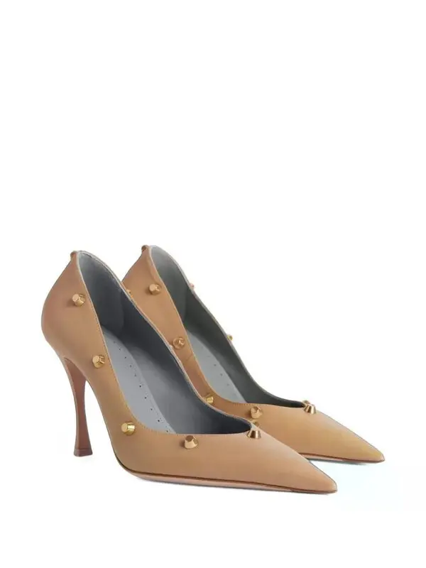 Balenciaga Midnight City Pump In Beige