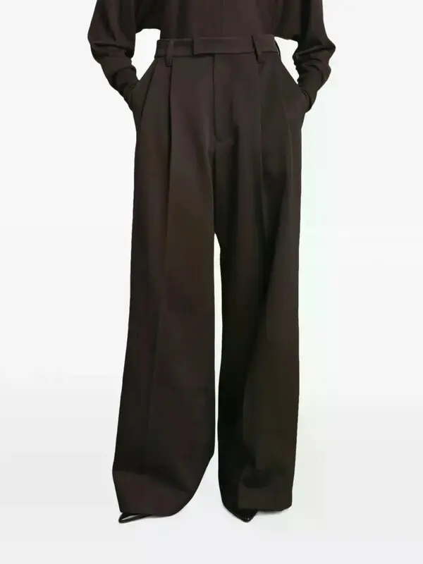 Soeur Pleated Wide-leg Trousers