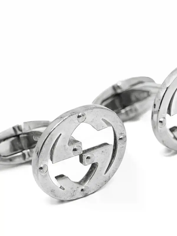 Gucci Gg Sterling Cufflinks