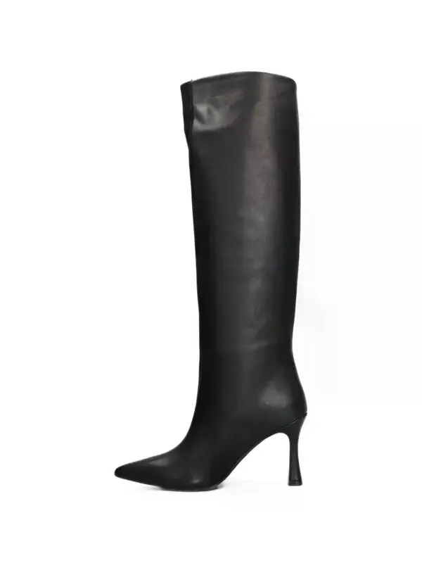 EVALUNA Panelled Pointed-toe Boots