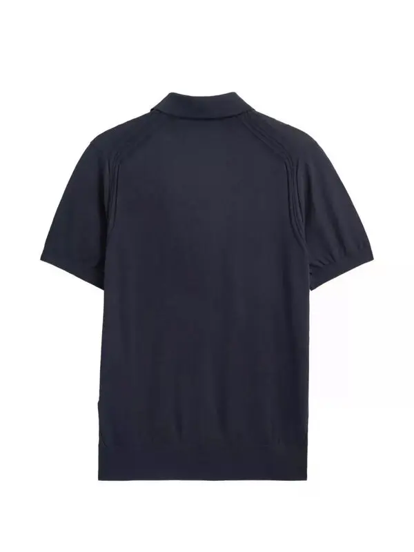 Pringle Of Scotland Short-sleeve Knitted Polo Shirt