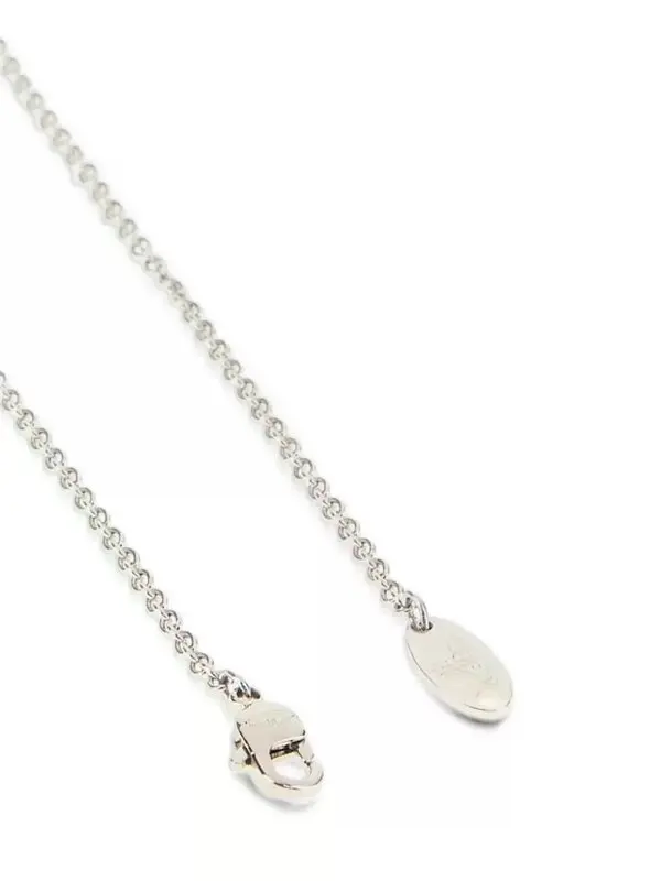 VIVIENNE WESTWOOD Orb Heart-pendant Necklace - Silver