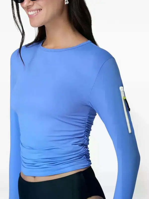 WATSKIN Poppy Ruched Rashguard
