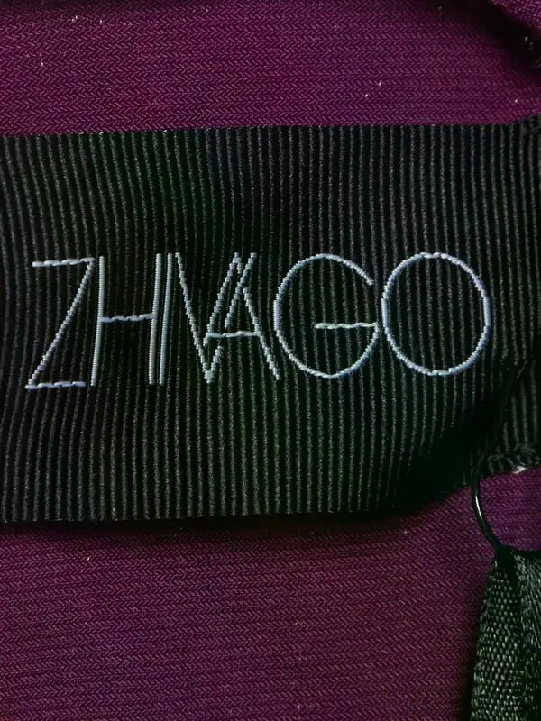 ZHIVAGO Ready Satin-trimmed Mini Dress
