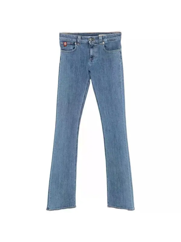 DONDUP Faded Flared Jeans - Blue