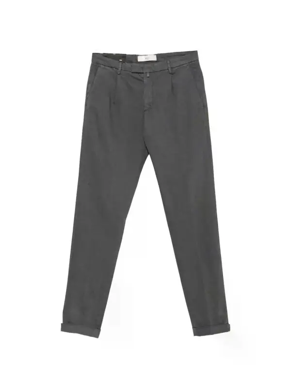 BRIGLIA 1949 Pleated Tapered Trousers