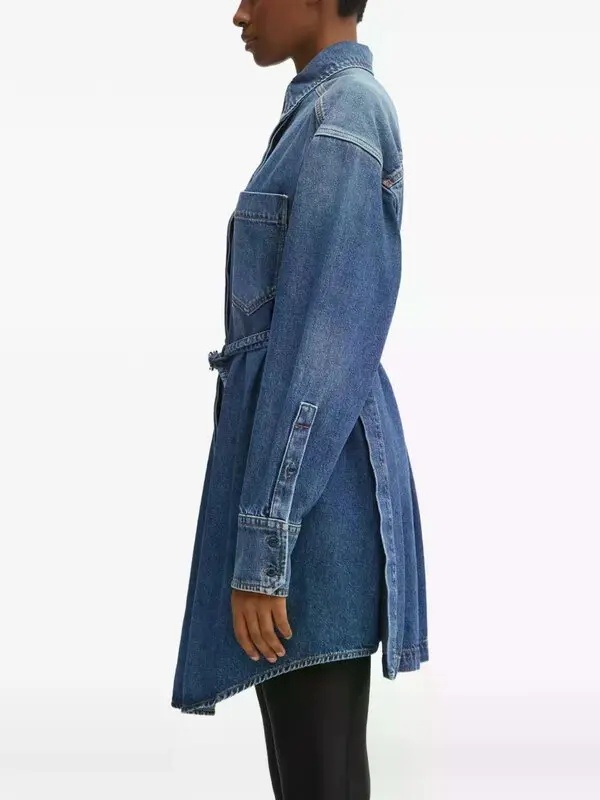 Sportmax Belted Denim Shirt