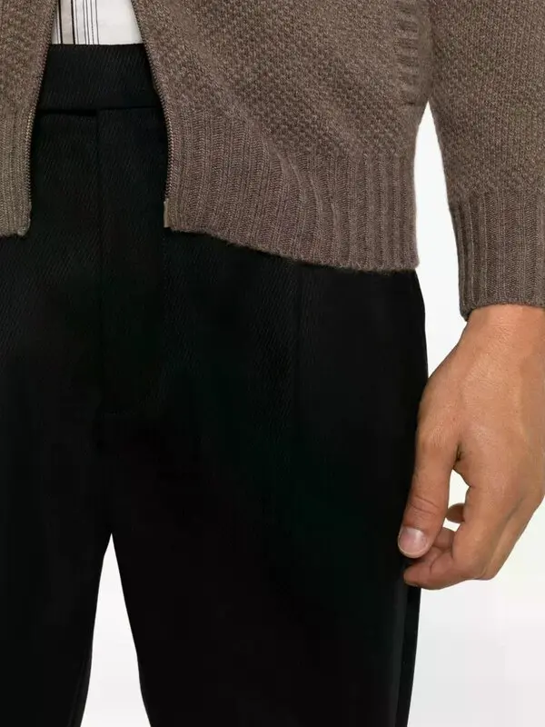 GTA Luca Pleated Wool Trousers
