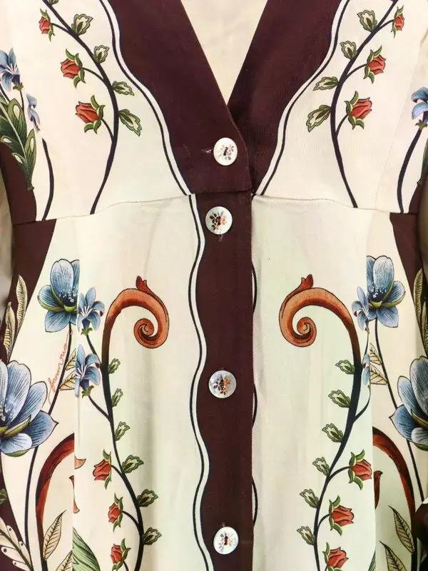 Farm Rio Millena Winter White Maxi Dress