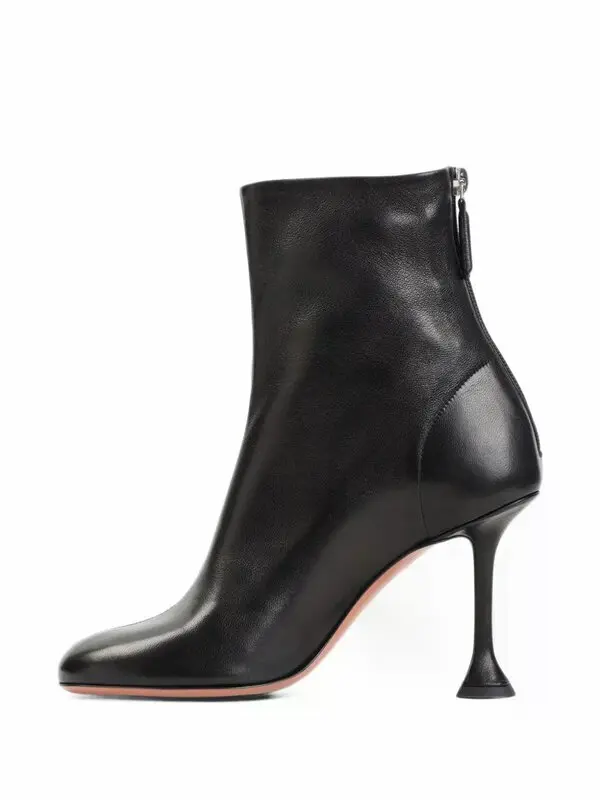 Amina Muaddi Iris Bootie 95 Nappa