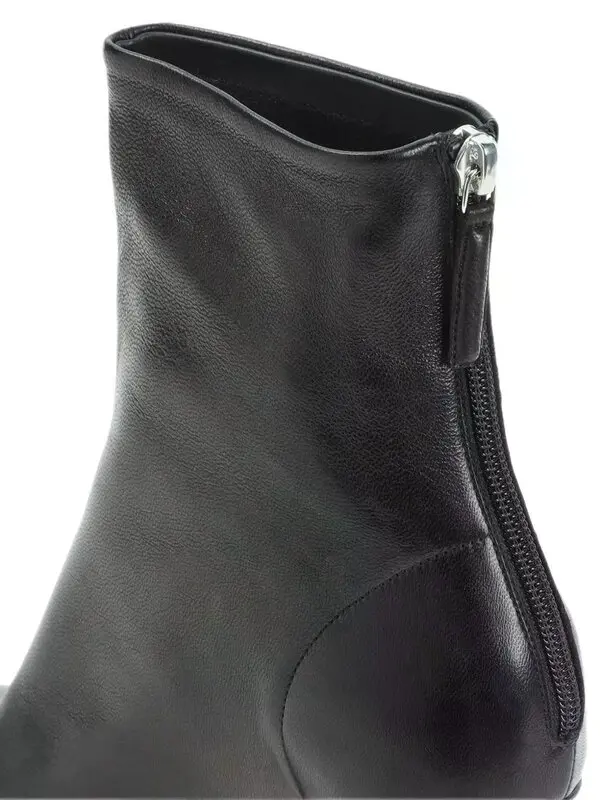 Amina Muaddi Iris Bootie 95 Nappa