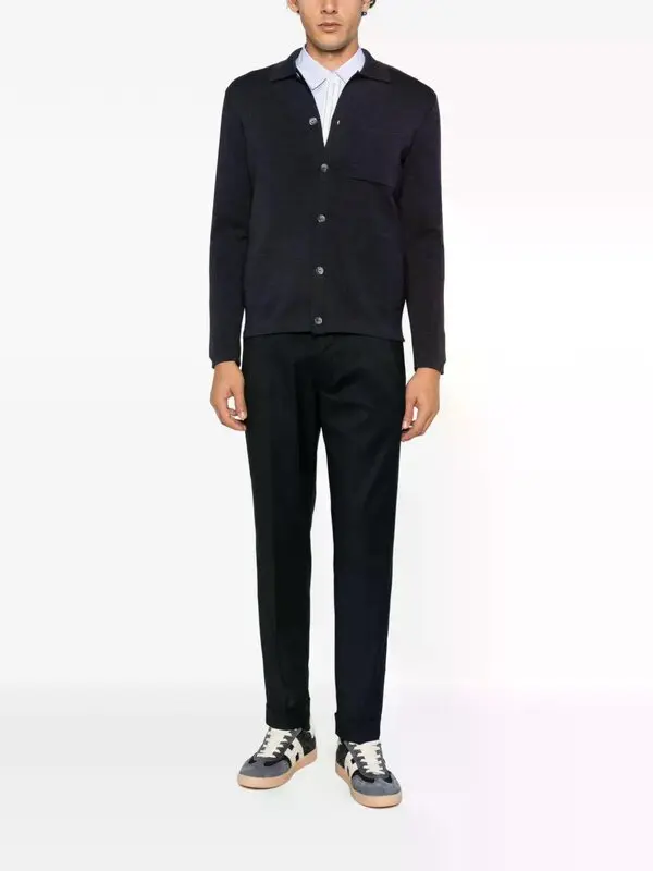 GTA Luca Pleated Turn-up Cuff Trousers