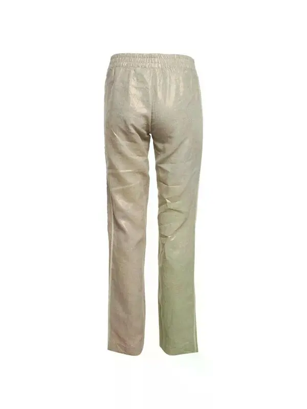Balenciaga Drawstring Lurex Trousers