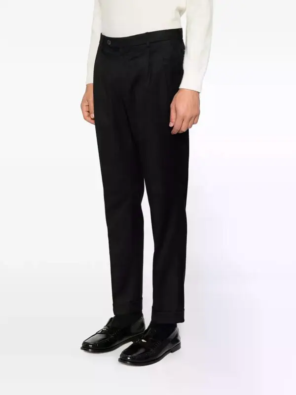 GTA Luca Pressed-crease Turned-up Trousers