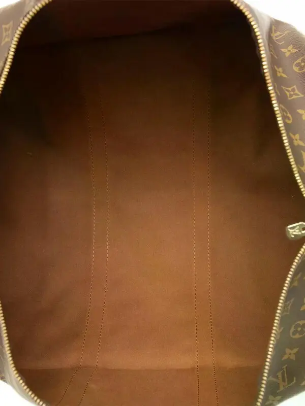 LOUIS VUITTON 1990 Monogram Keepall Bandouliere 55 Travel Bag