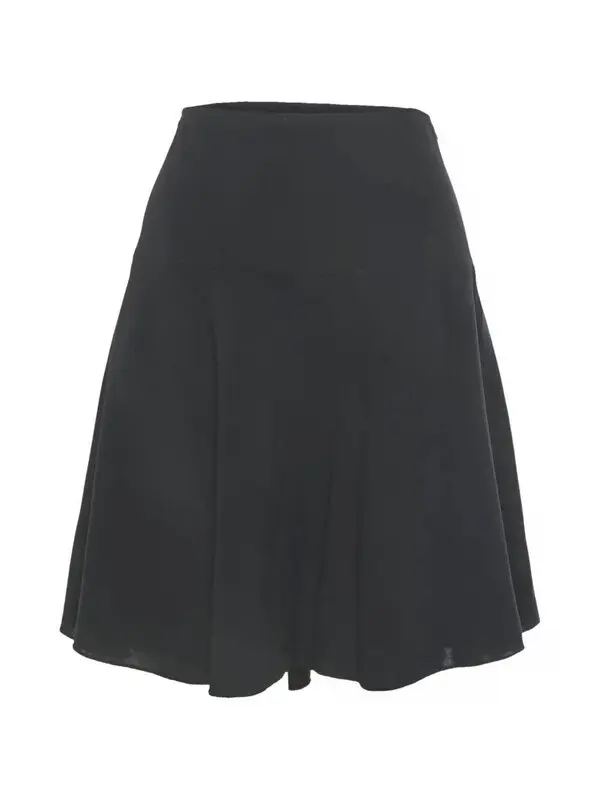 ARMANI Flared A-line Mini Skirt