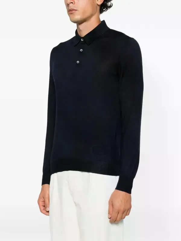 Tagliatore Long-sleeve Polo Shirt