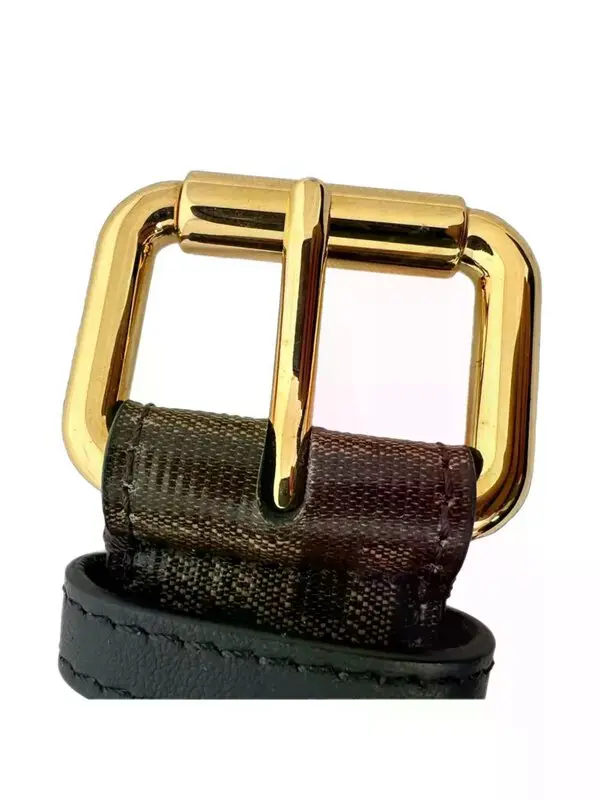 Fendi 2010s Monogram Buckle Belt