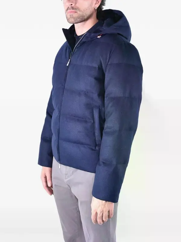 Eleventy Hooded Padded Coat
