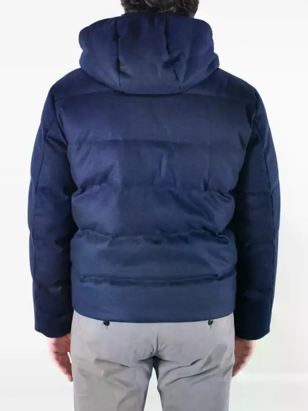 Eleventy Hooded Padded Coat