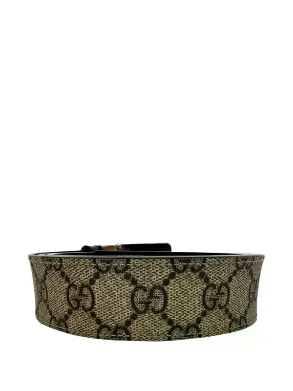Gucci 2010s Gg Monogram Canvas Belt