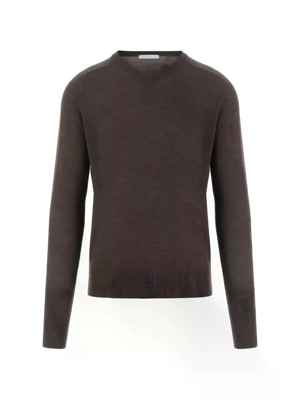 OLIVER LATTUGHI V-neck Merino Sweater