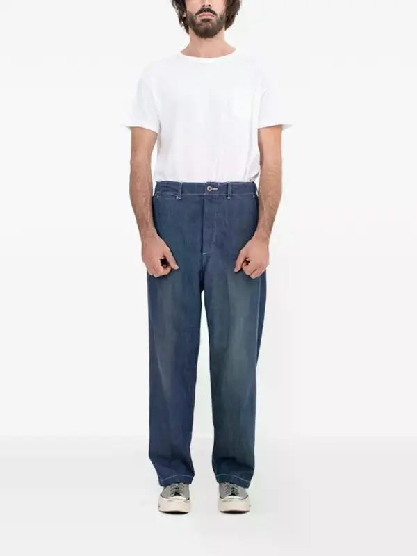 Visvim Walker Buckle-strap Chino Trousers