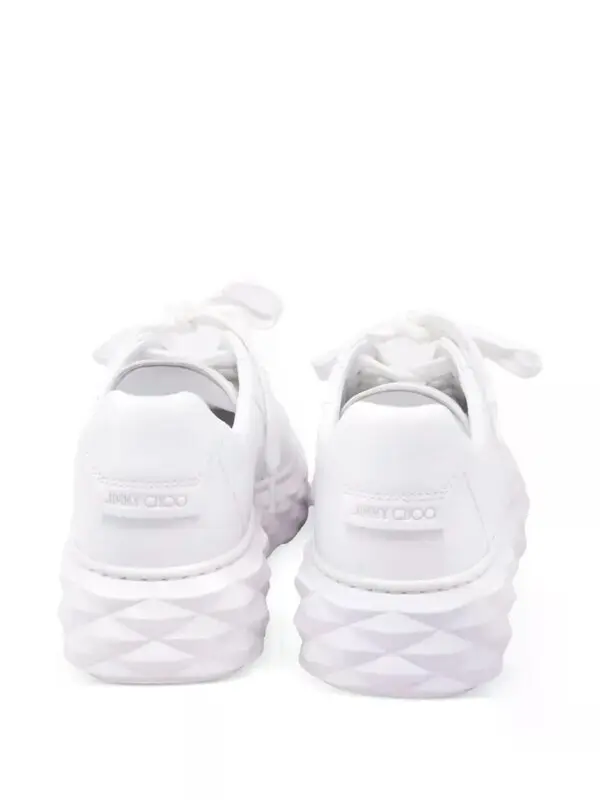 JIMMY CHOO Diamond Light Maxi Sneakers - White