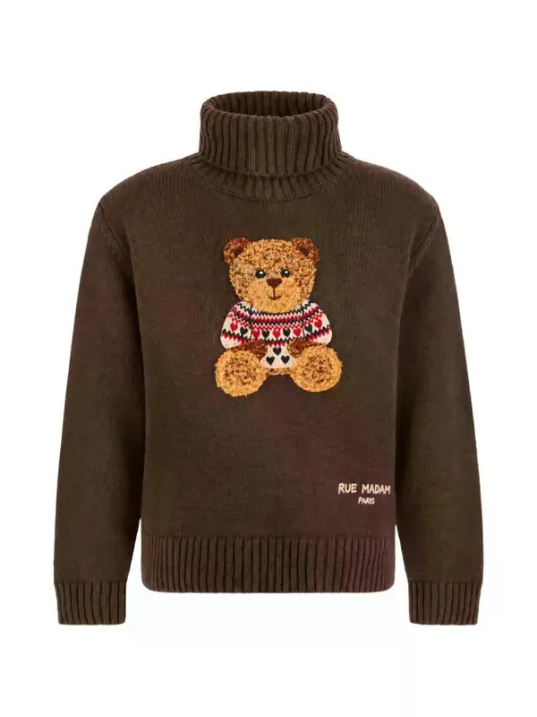 RUE MADAM PARIS Marvin Love Roll-neck Sweater