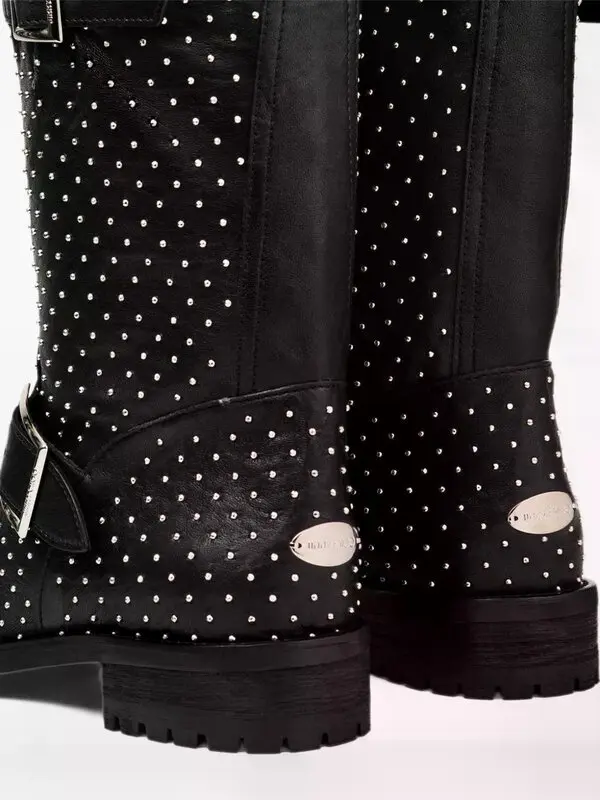 JIMMY CHOO Biker Mid Boots