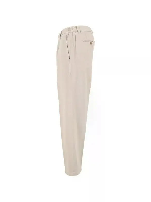BRIGLIA 1949 Pleated Straight-leg Trousers