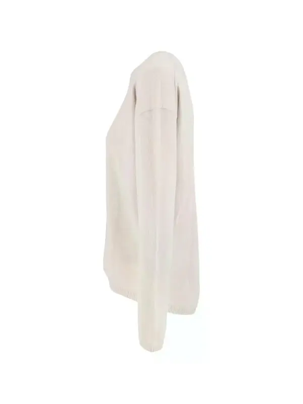 ALLUDE Crew-neck Cashmere Sweater